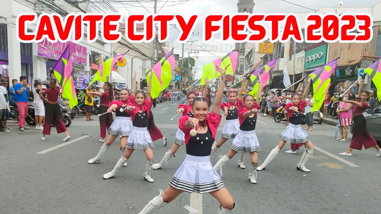 CAVITE CITY FIESTA 2023 - Marching Band and Drum & Bugle Parade - YouTube