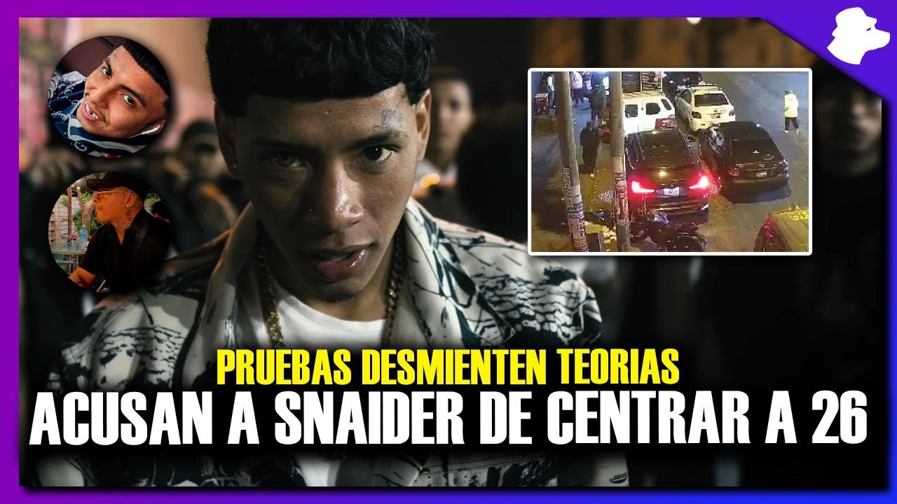 ACUSAN A SNAIDER LV DE CENTRAR A 26is Y A LOUIS PRODUCER | ANÁLISIS DE ...