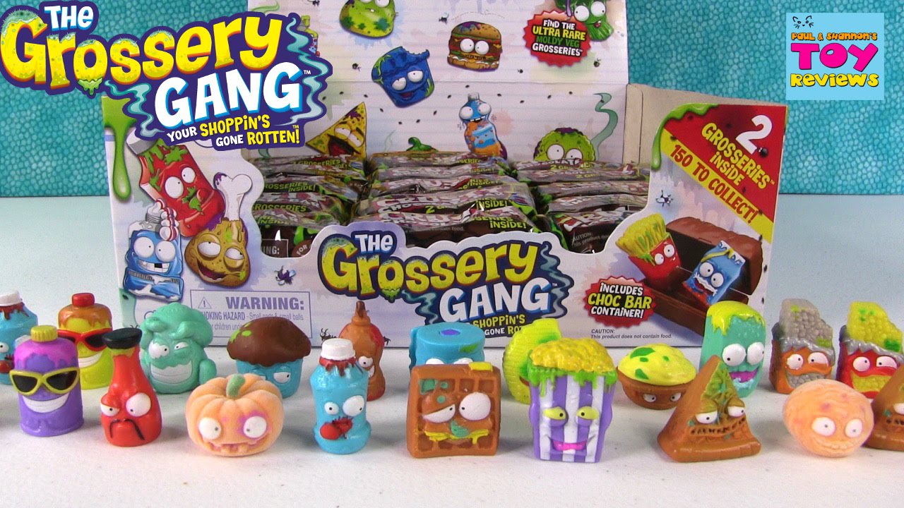 Grossery Gang Crusty Chocolate Bar 2 Pack Blind Bag Opening #2 ...