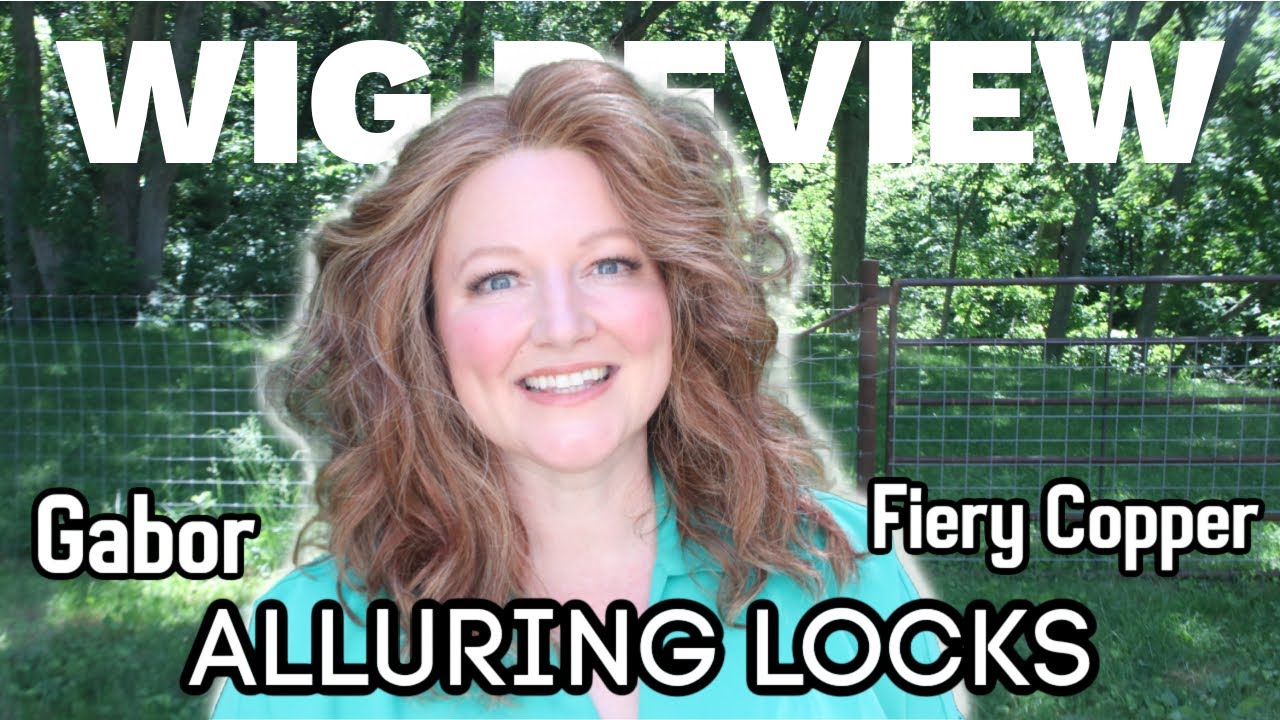 WIG REVIEW Alluring Locks by Gabor in Fiery Copper - YouTube