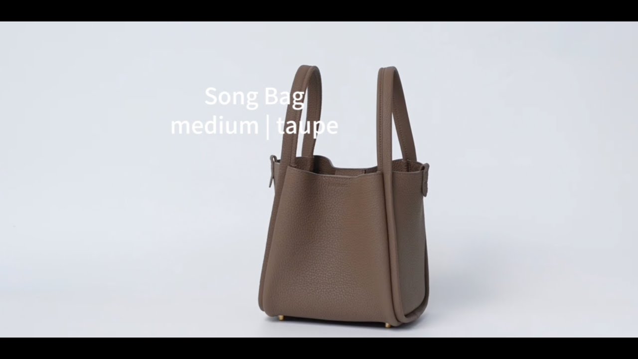 The Songmont Classic: Medium Song Bag in Taupe - YouTube