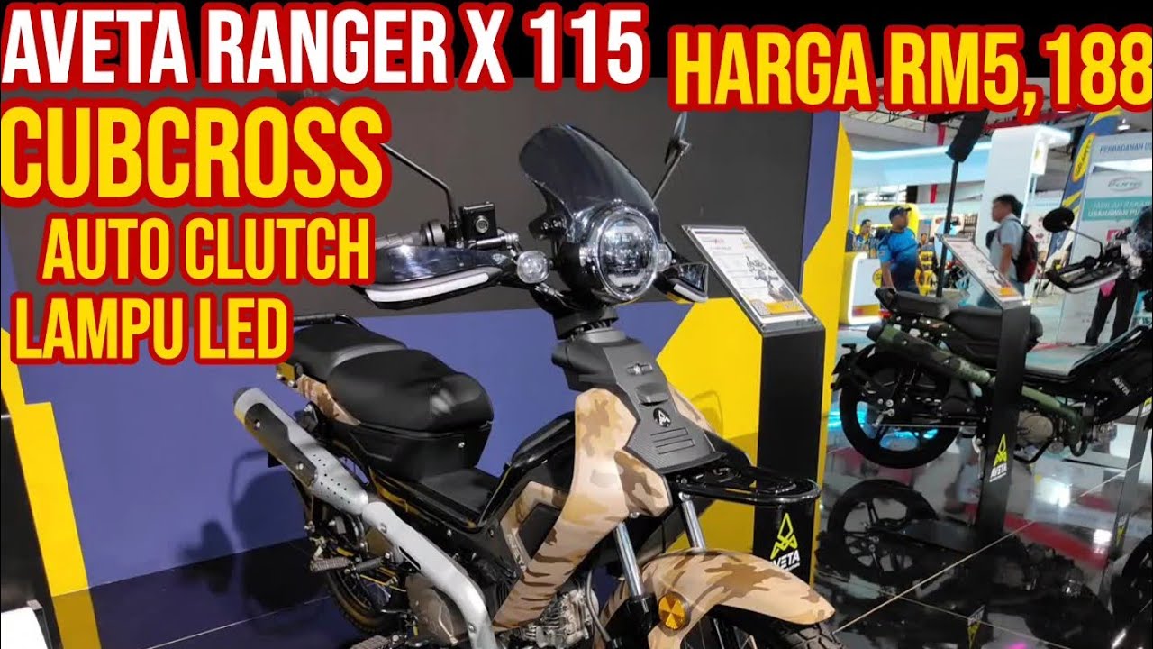 AVETA RANGER X 115 - CUBCROSS AUTO CLUTCH!!! RM5,188.00. MAEPS MALAYSIA ...