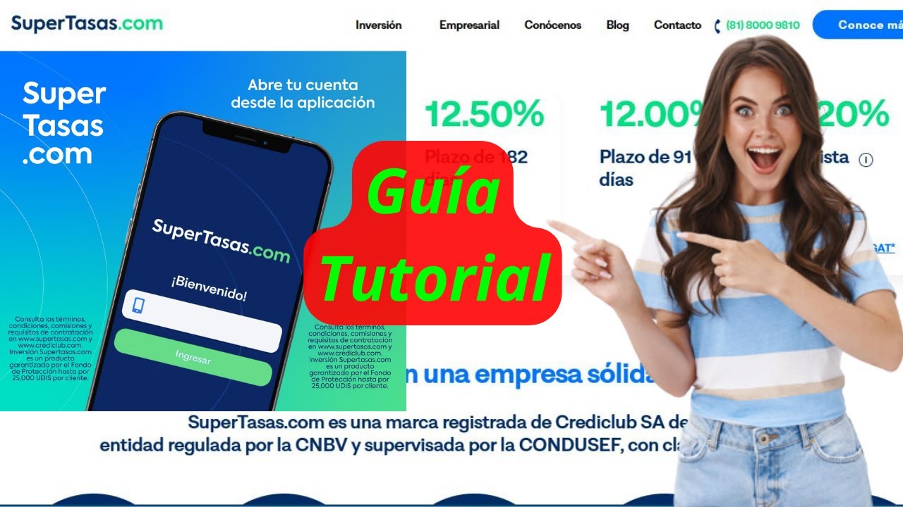 ¿Cómo INVERTIR en SUPER TASAS? Guía TUTORIAL DETALLADO Paso a Paso ...