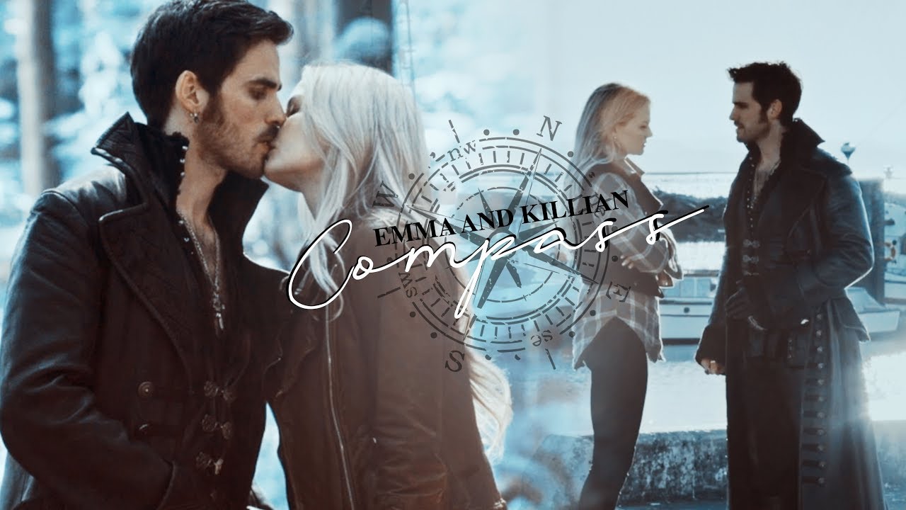 emma and killian | compass (+EnchantedxMoments) - YouTube