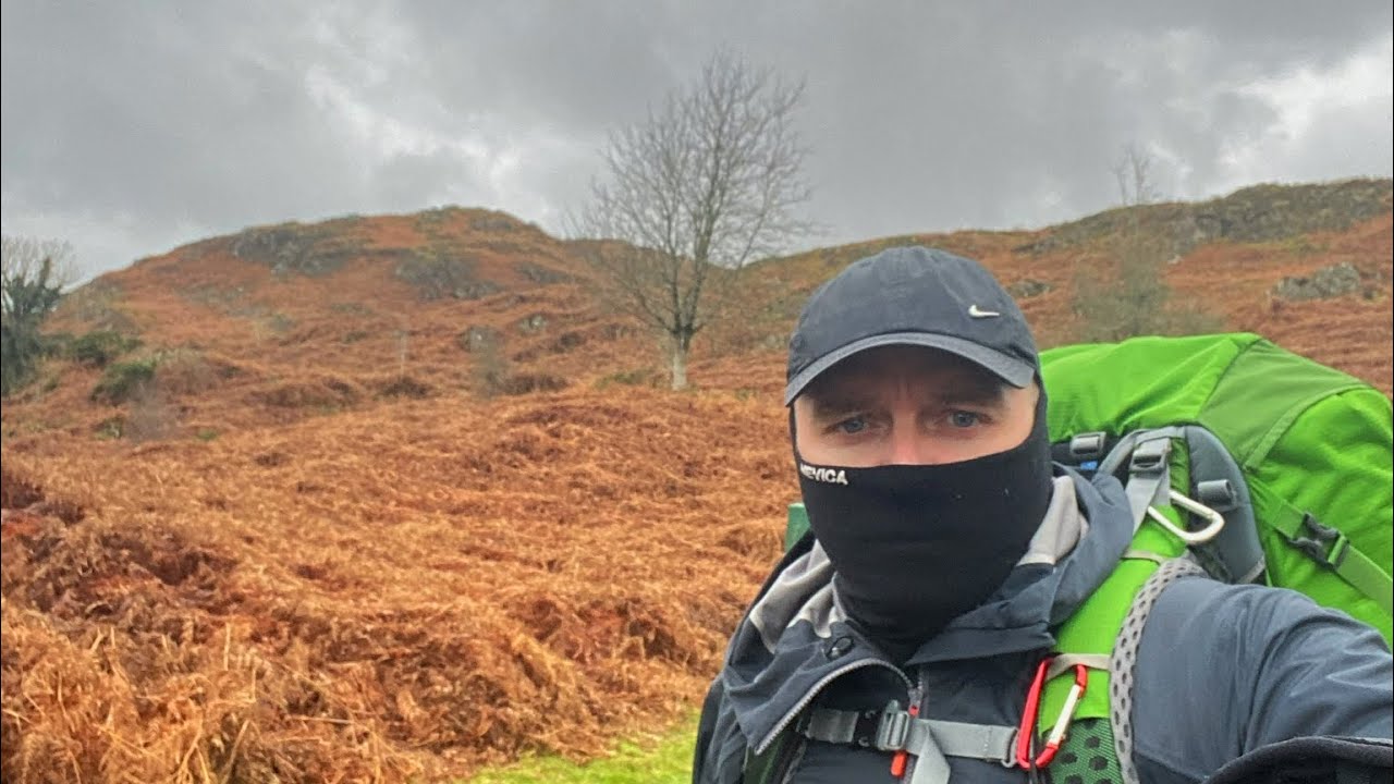 Beacon Tarn (Lake District) Solo Wild Camp - Another Wet and Windy One ...