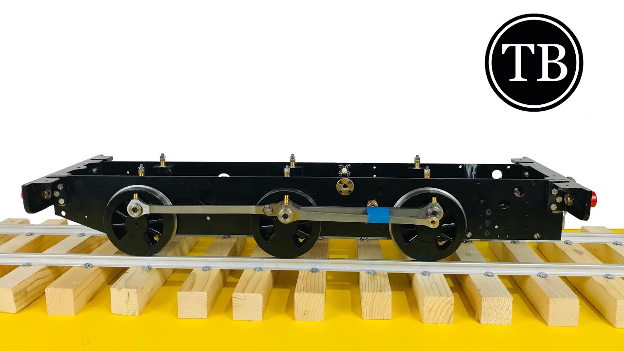 Locomotive Side Rods And Axle Pump Build - Kit Part 1 - YouTube