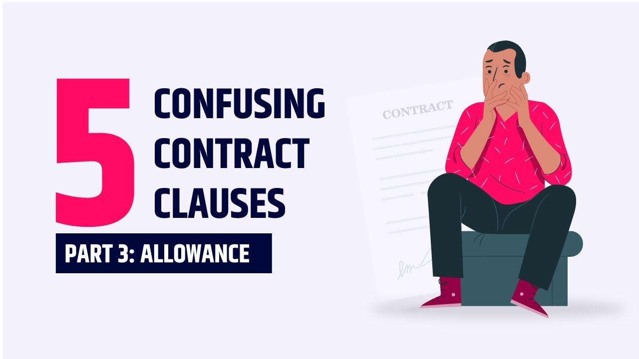 5 Confusing Contract Clauses | What They Actually Mean | Part 3 ...