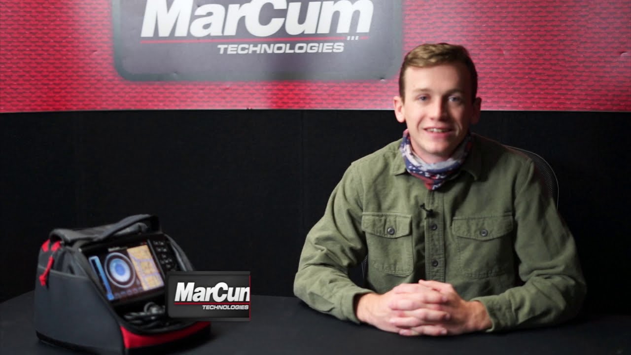 MarCum MX-7GPS SONAR MENU - YouTube