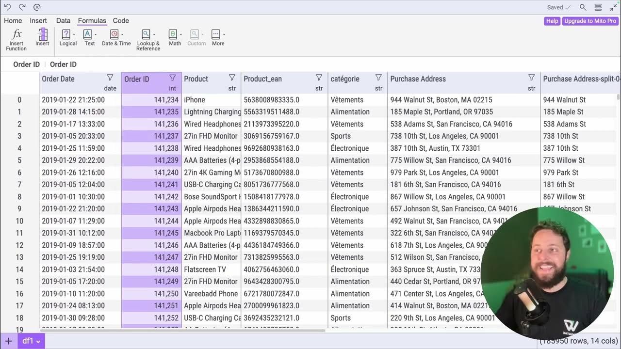 Convertendo funções de planilhas para código python - YouTube