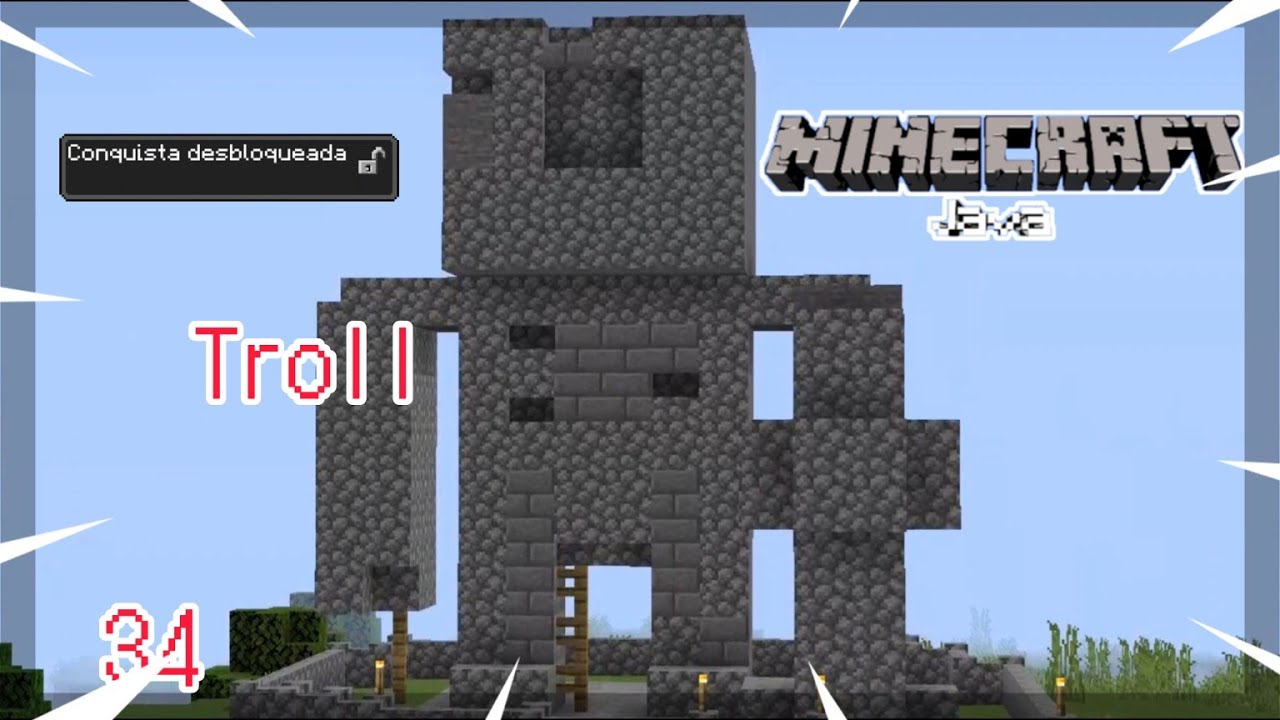 Minecraft Java #34 - O Troll de Pedra (Tour) - YouTube