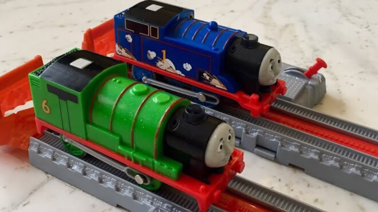 Thomas and Friends The Great Race Trackmaster Steam Thomas VS Steam ...