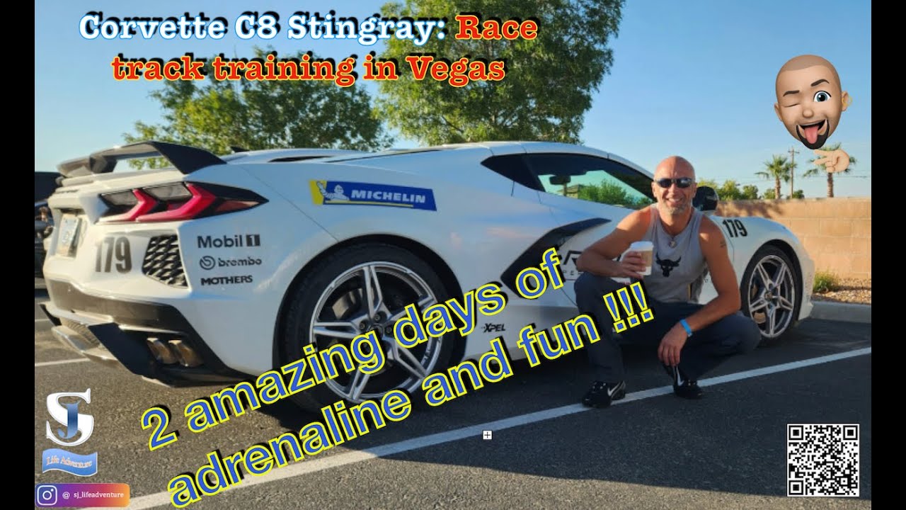 Corvette C8: Track training in Vegas - YouTube