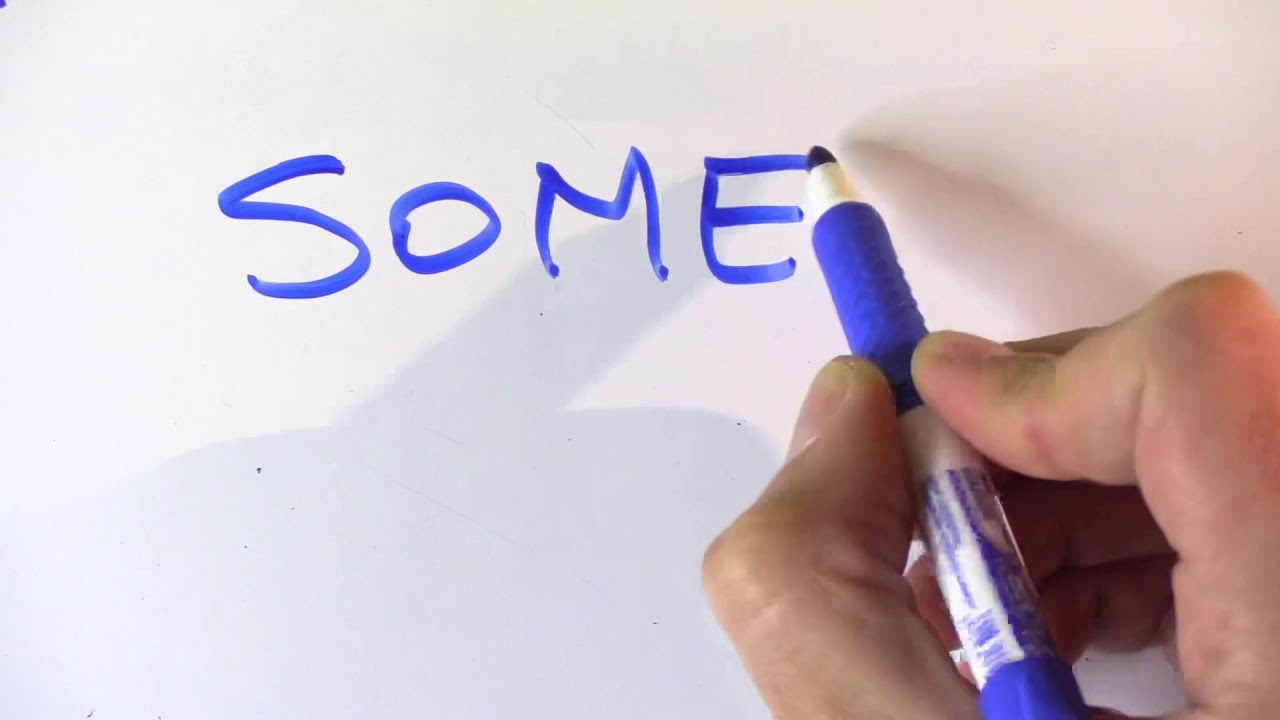 Cómo se escribe ALGO de en inglés - YouTube