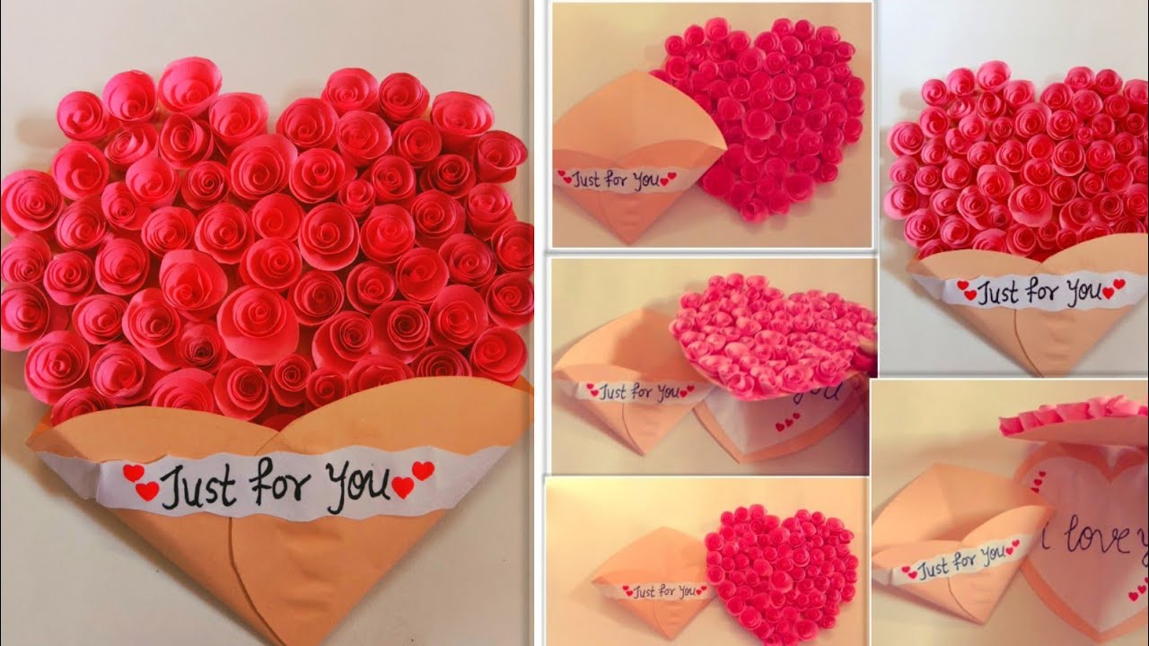Heart Shape Greeting Card YouTube Heart Shape Greeting Card YouTube