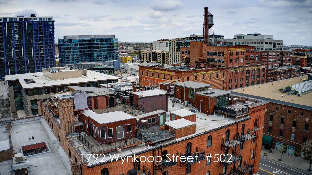 An Aerial View from 1792 Wynkoop, Denver | Historic Wynkoop Lofts ...