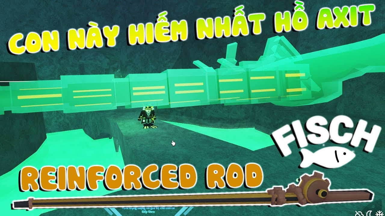 Roblox - NƠI LẤY CẦN CÂU REINFORCED ROD KHẢ NĂNG ĐẶC BIỆC DÙNG CÂU Ở HỒ ...