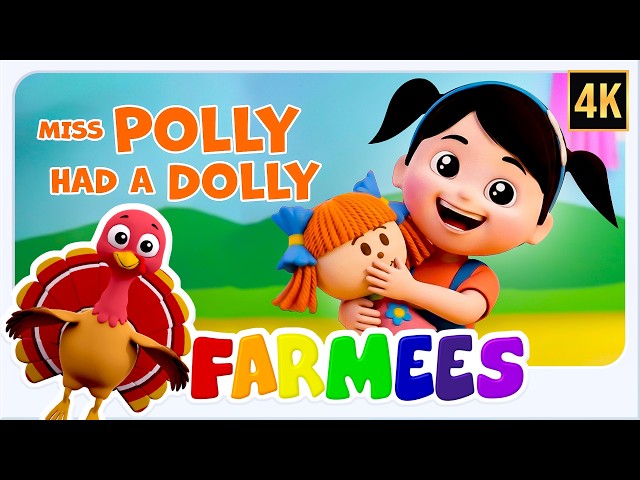 Miss Polly Had a Dolly Doctor Play Song + MORE Kids Music & Nursery ...