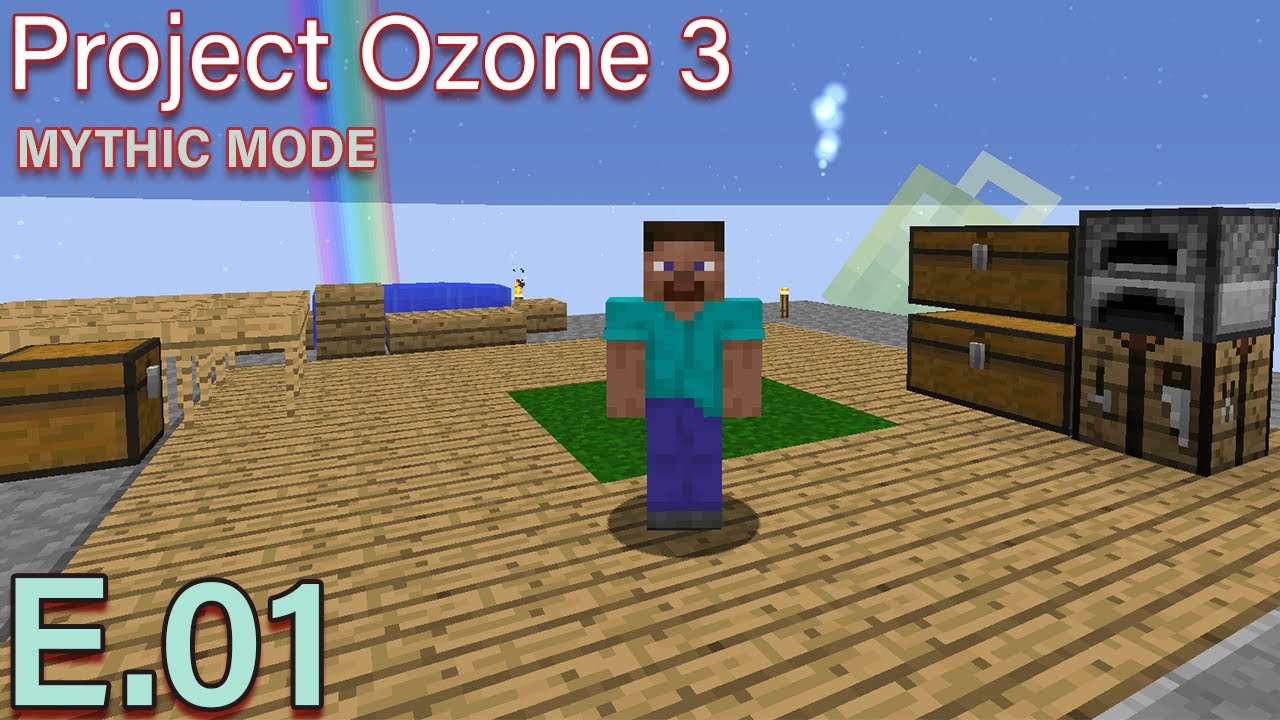 Project Ozone 3 Mythic Mode E.01 A Fresh Start | Modded Minecraft - YouTube