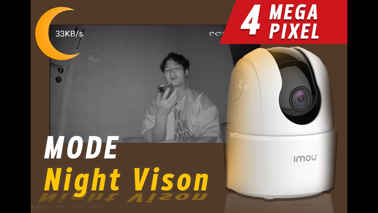 Imou Ranger 2C 4MP ตอบคําถามลูกค้าเกี่ยวกับโหมด Night Vison - YouTube