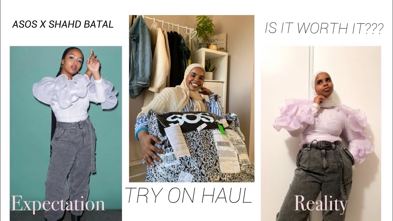 SHAHD BATAL X ASOS UNBOXING + TRY ON HAUL | IS IT WORTH IT?? | MODEST ...
