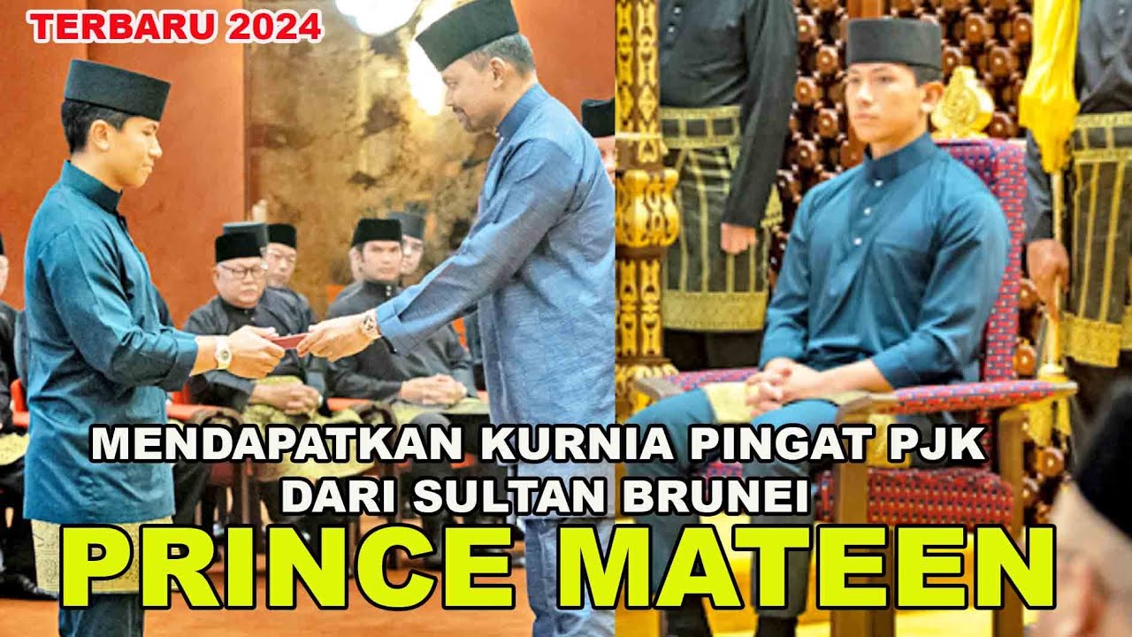 DYTM PADUKA SERI PENGIRAN MUDA ABDUL MATEEN MENDAPAT KURNIA PINGAT DARI ...