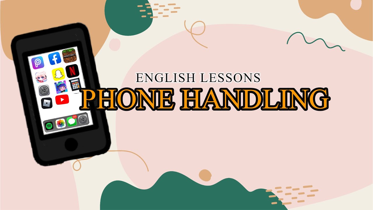 Phone Handling || English Lessons - YouTube