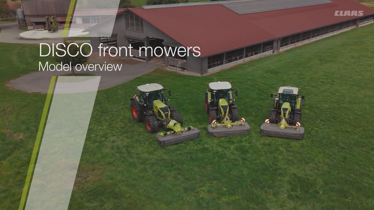 CLAAS | DISCO front mowers. Model overview. - YouTube