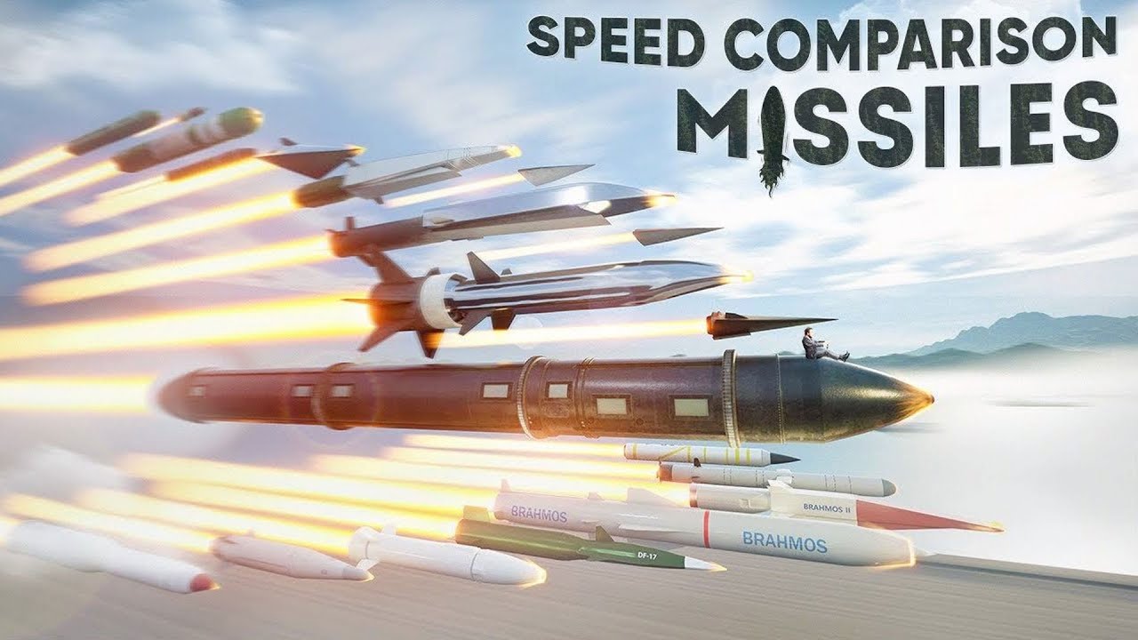 Comparison of global missile speed and range【全球导弹速度射程对比】#4k - YouTube