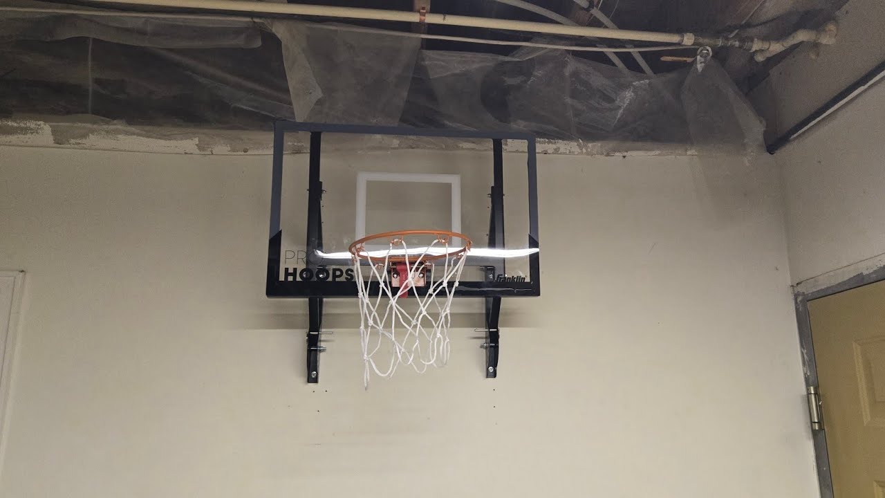 I tested and reviewed the Franklin wall mounted mini hoop. - YouTube