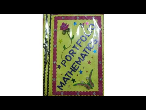 Class 10 Mathematics Project file Portfolio - YouTube