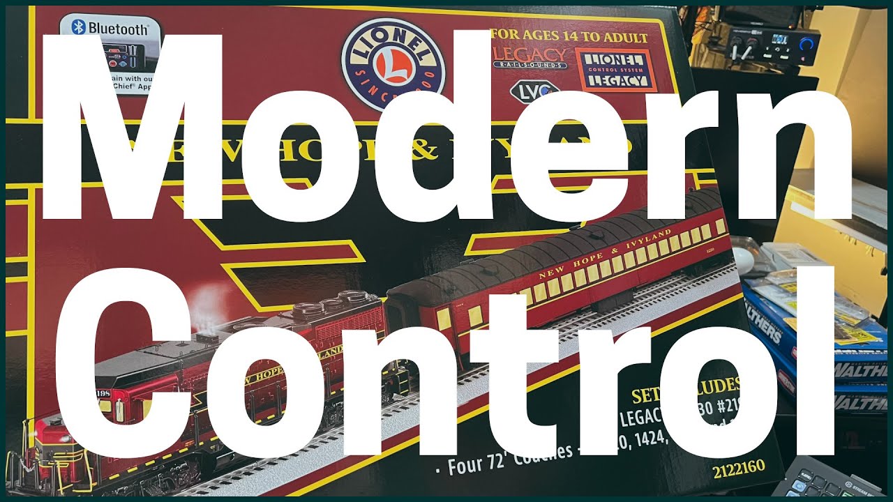 Modern Lionel Control | A Beginner uses LionCheif Bluetooth Control ...