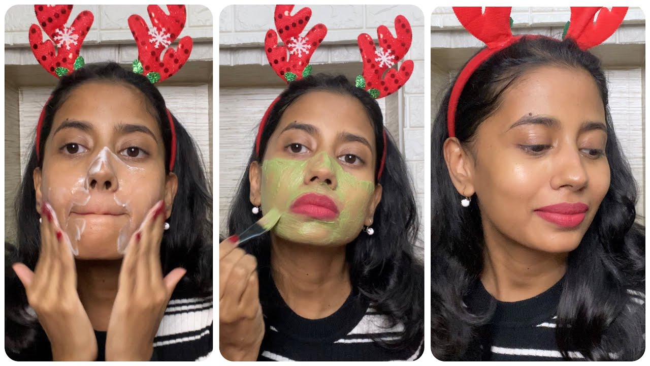 3 steps Easy Glass Skin Facial at Home with Natural Ingredients - YouTube