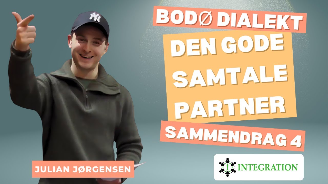 Bodø Dialekt Den Gode Samtalepartner Sammendrag 4 - YouTube
