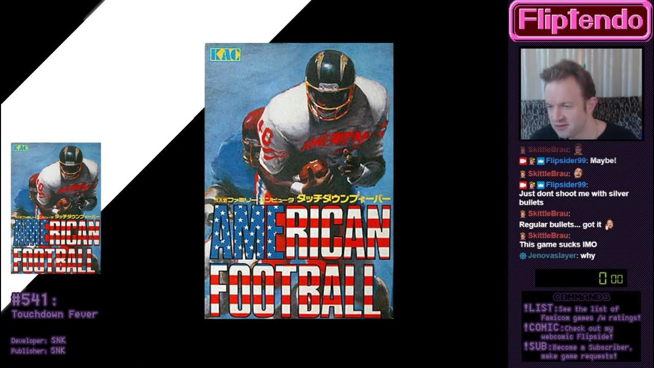 Fliptendo #541. Touchdown Fever / Touchdown Fever: American Football ...