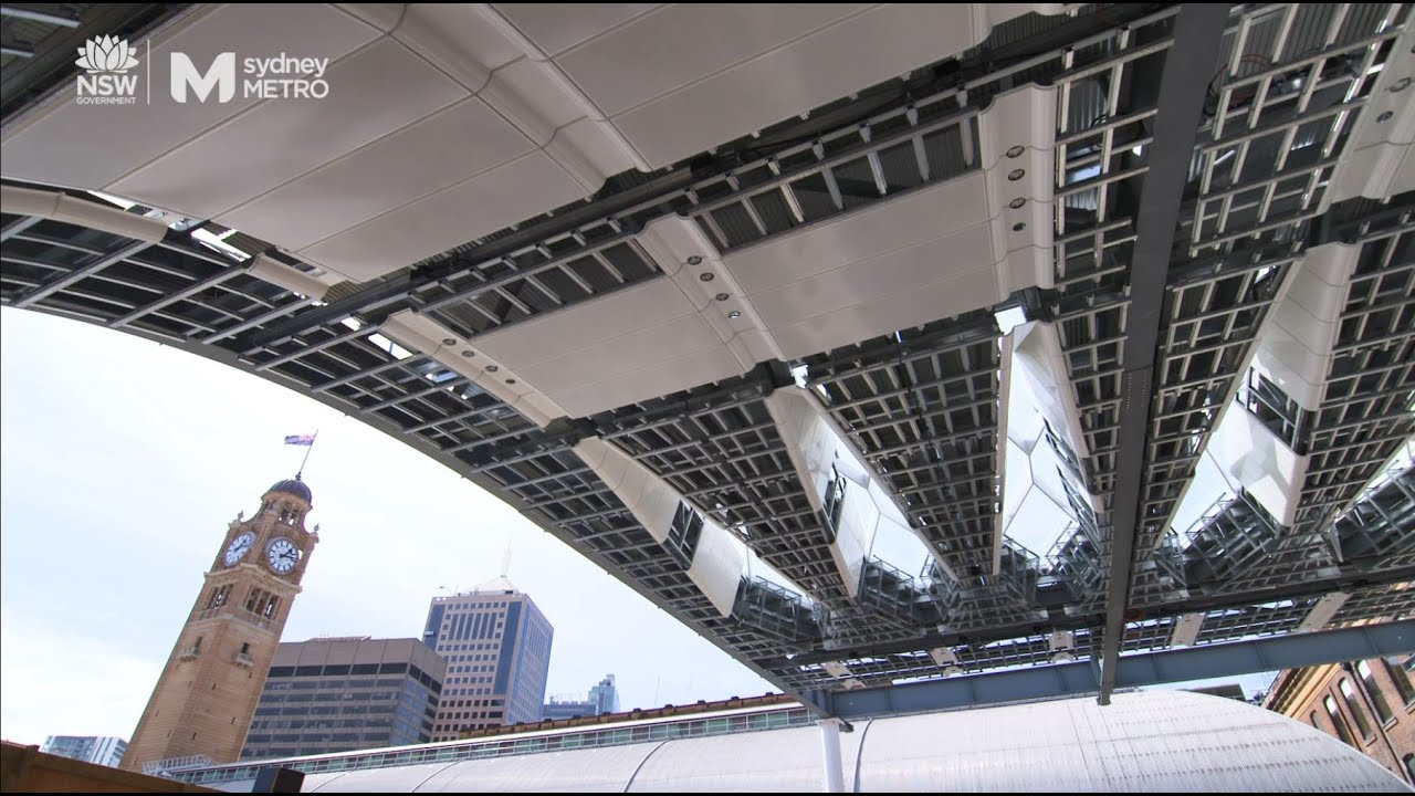 Sydney Metro: the new Northern Concourse at Central Station - YouTube