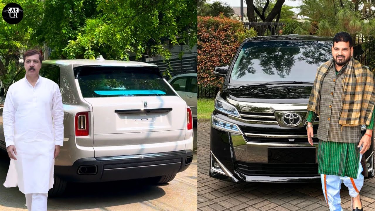 Brij Bhushan Sharan Singh Cars Vs Dhananjay Singh Cars - YouTube