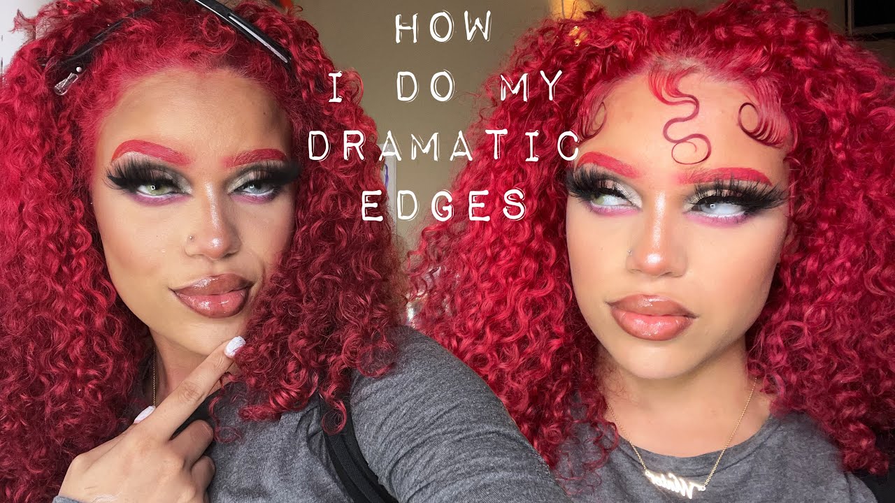 updated DRAMATIC baby hair tutorial | Vanessa Lynn - YouTube