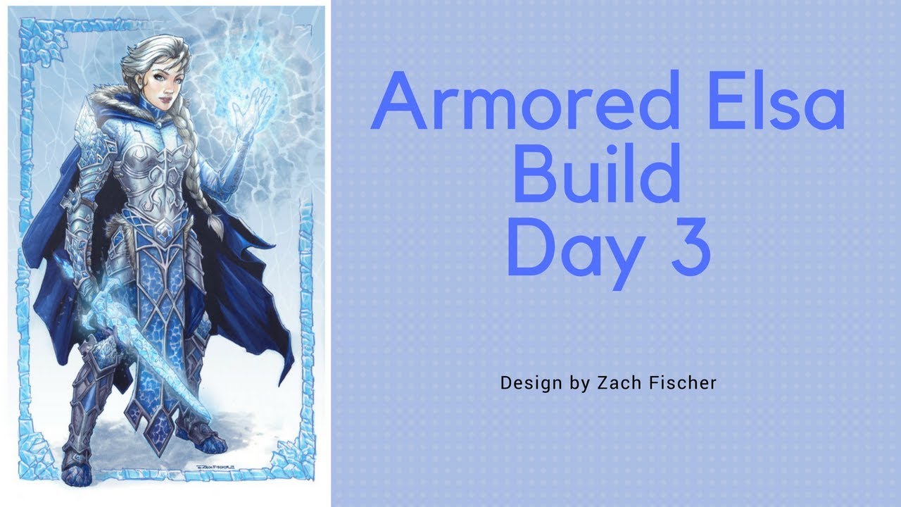 Armored Elsa Build LiveStream! - YouTube