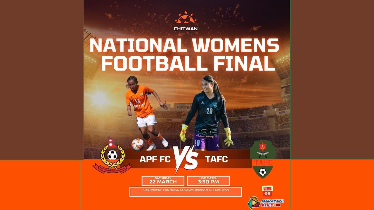 FINAL || APF FC VS TAFC || National Womens Football Tournament ...