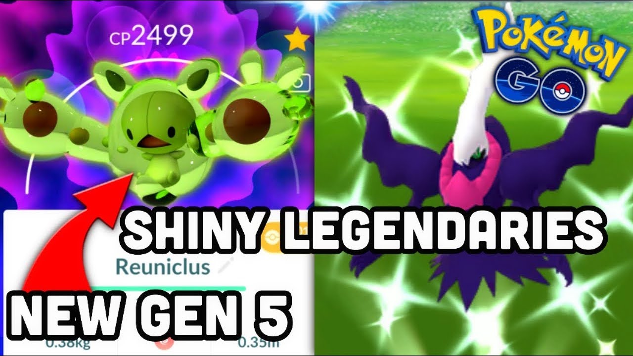 Mass Shiny Legendary release + signature moves in Pokemon GO | Every ...