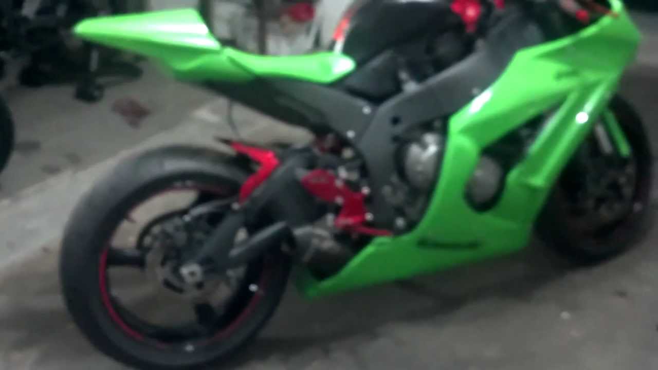 2011 ZX10R Race Bike Re-Build Project Gunn Runnaz Road and Track race ...