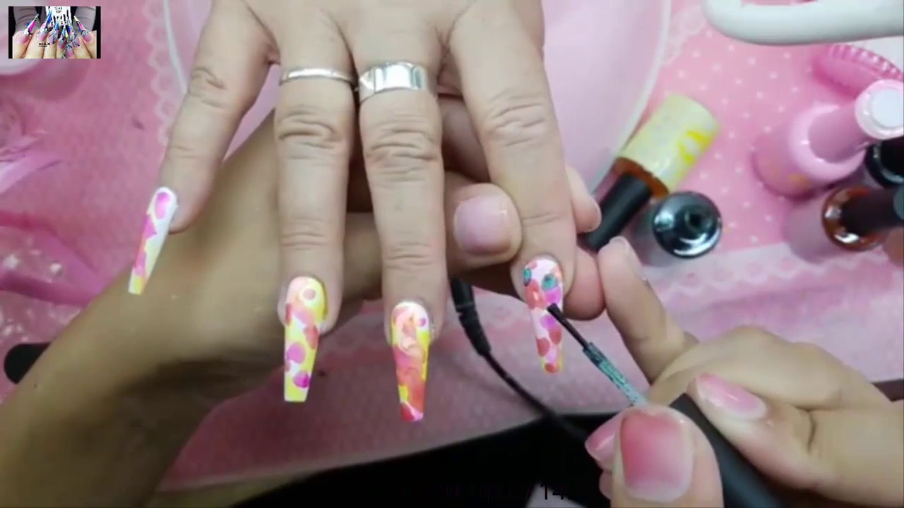 New Nail Art/Nail Technician Max Estrada/Gel//170 - YouTube