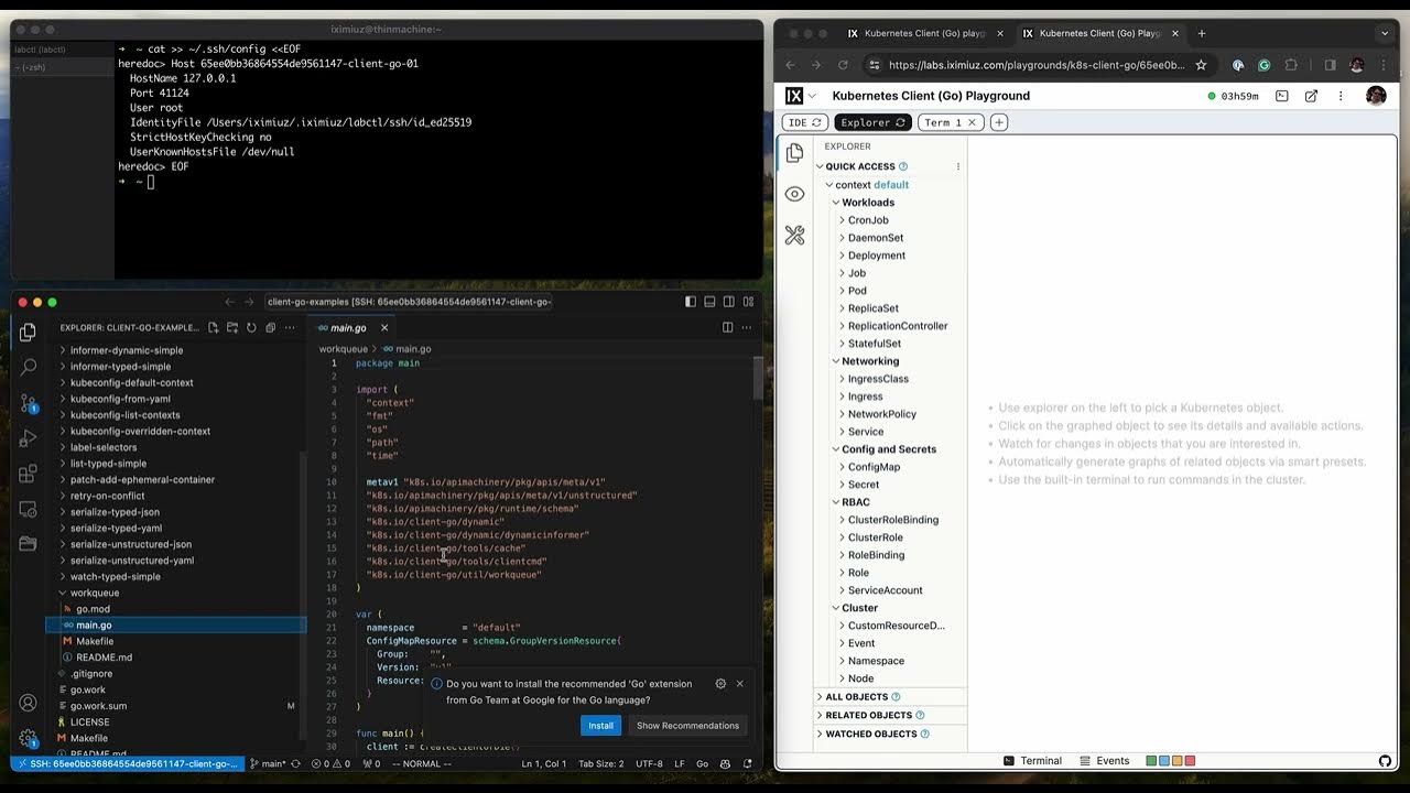 How to access iximiuz Labs DevOps playgrounds from your local VS Code using the Remote SSH ...