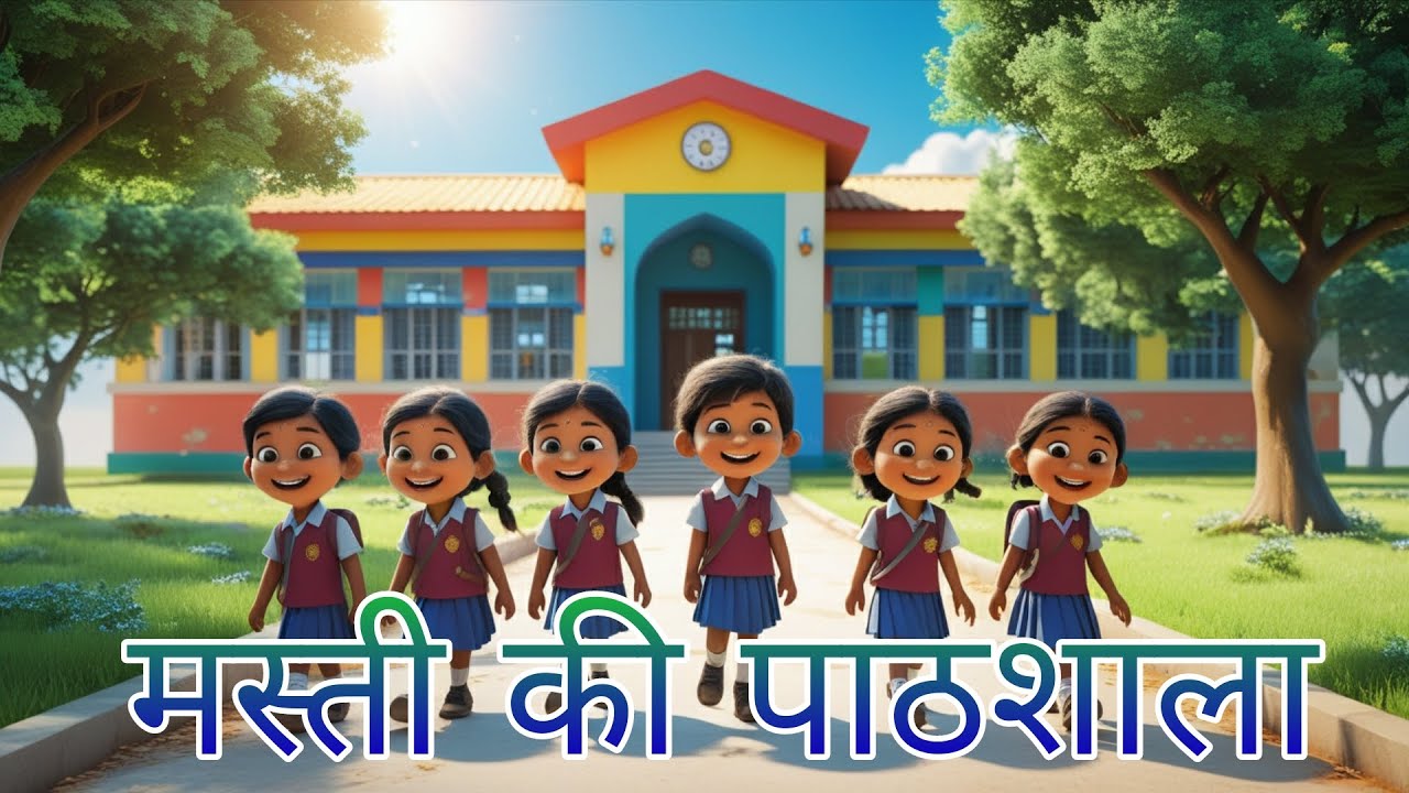 मस्ती की पाठशाला | Kids Rhymes in Hindi | Masti Ki Pathshala - YouTube