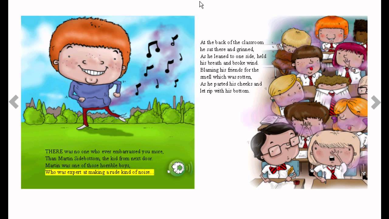 Fartin Martin - An Interactive eBook for Children - YouTube