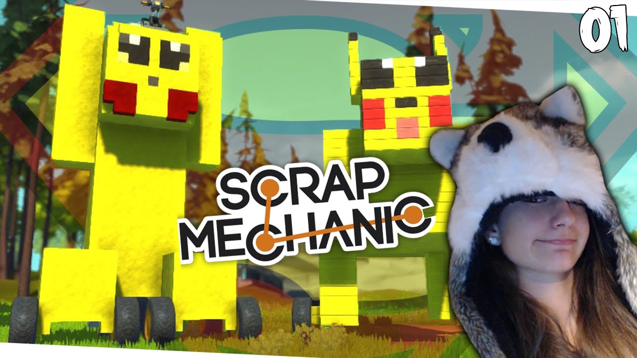 UN PIKACHU SUPERMAN | SCRAP MECHANIC - YouTube