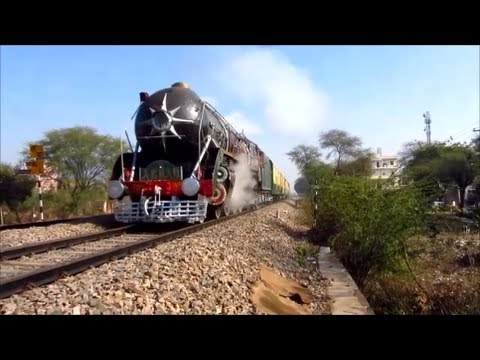 WP Glory Giant Steam Engine WP#7161 "AKBAR" with Delhi-Alwar Steam ...