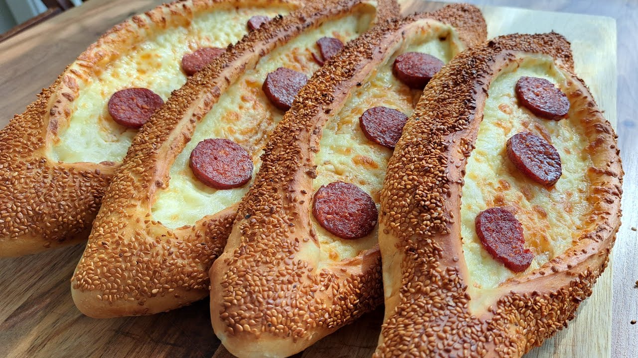 KAŞARLI SİMİT PİDE Ramazan yaklaşırken sahur için harika bir pide ...