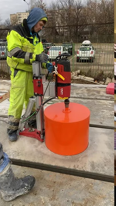 Hilti Russia 🇷🇺 Алмазное бурение диаметр 600 мм - YouTube