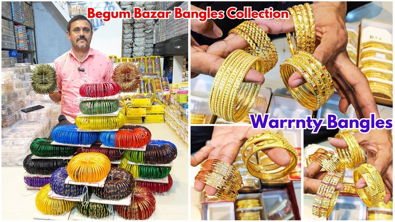 begum bazar bangles wholesale market | Wholesale Bangles Market | thread & warrnty bangles ...